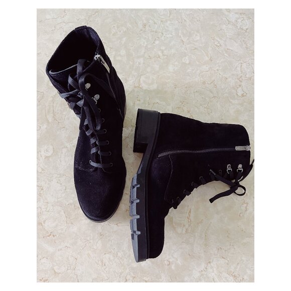 La CANADIENNE | Shoes | Nwob La Canadienne Sz 9 Black Sabel Waterproof ...